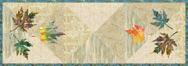 Splash of Fall Runner PDF (free download) – Laundry Basket Quilts