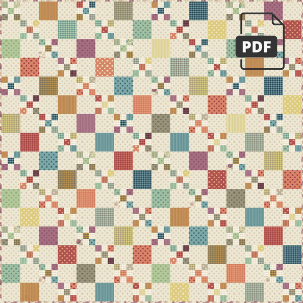 Cranberry Chain PDF (download) – Laundry Basket Quilts