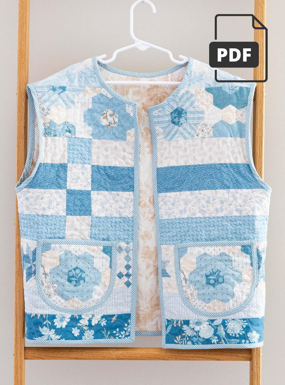 Quilter's Vest Pattern PDF (download) – Laundry Basket Quilts