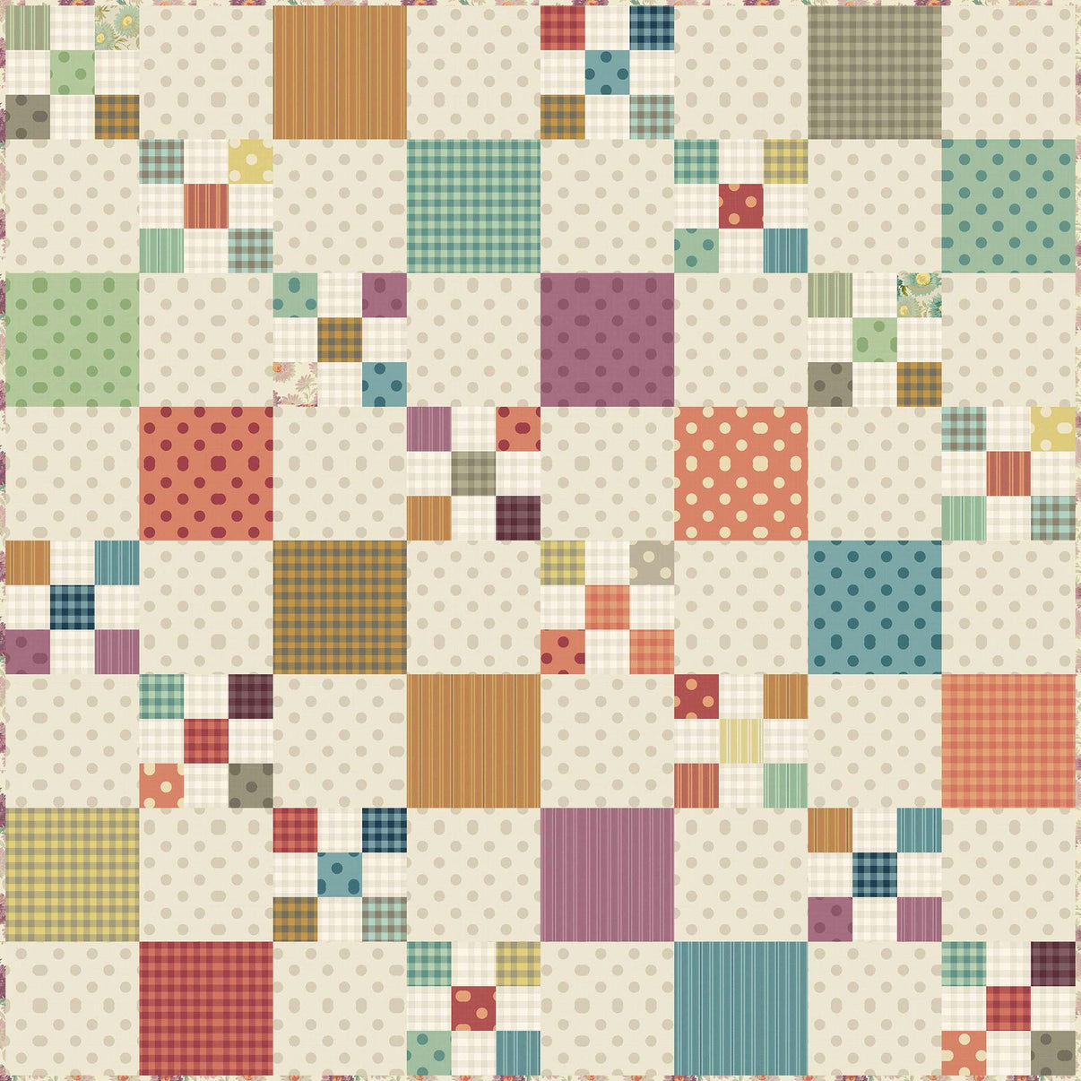 Cranberry Chain – Laundry Basket Quilts