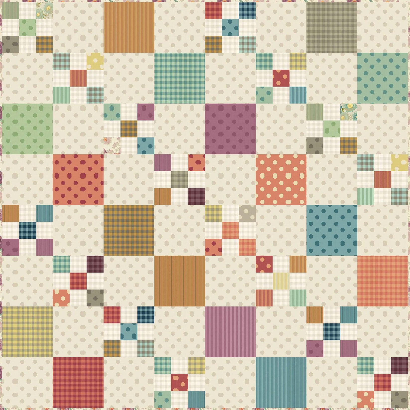 Cranberry Chain – Laundry Basket Quilts