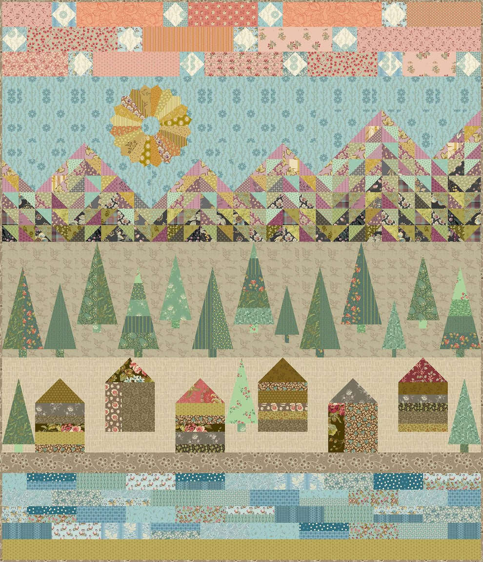 Sun Ray Template – Laundry Basket Quilts