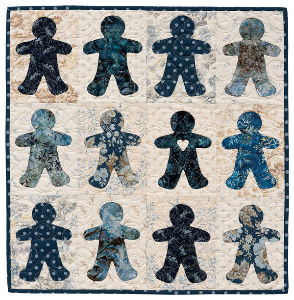 Gingerbread Men Fabric Kit – Laundry Basket Quilts