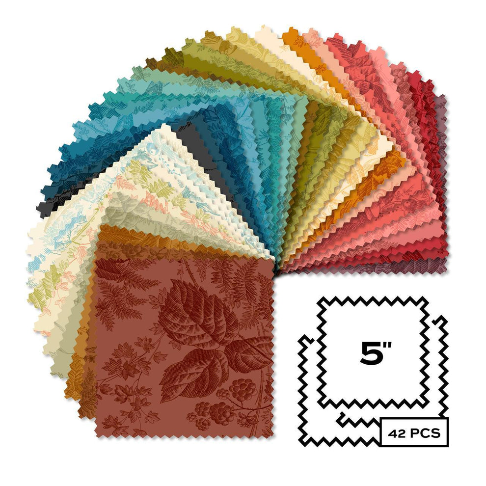 Vermont Charm Pack – Laundry Basket Quilts