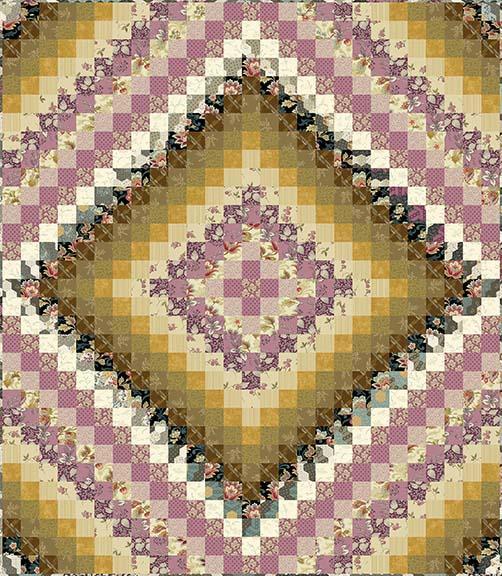 Trip Around the World - Scrappy Fabric KIT – Laundry Basket Quilts