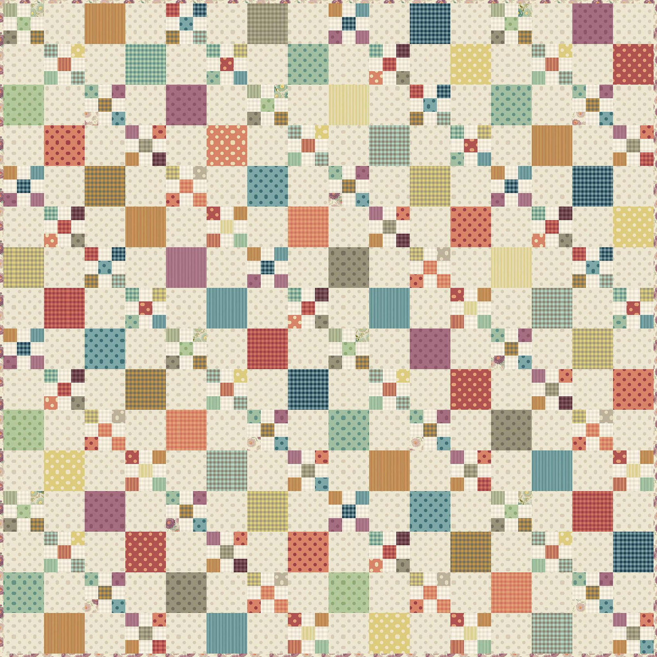 Cranberry Chain - Quiltessential – Laundry Basket Quilts